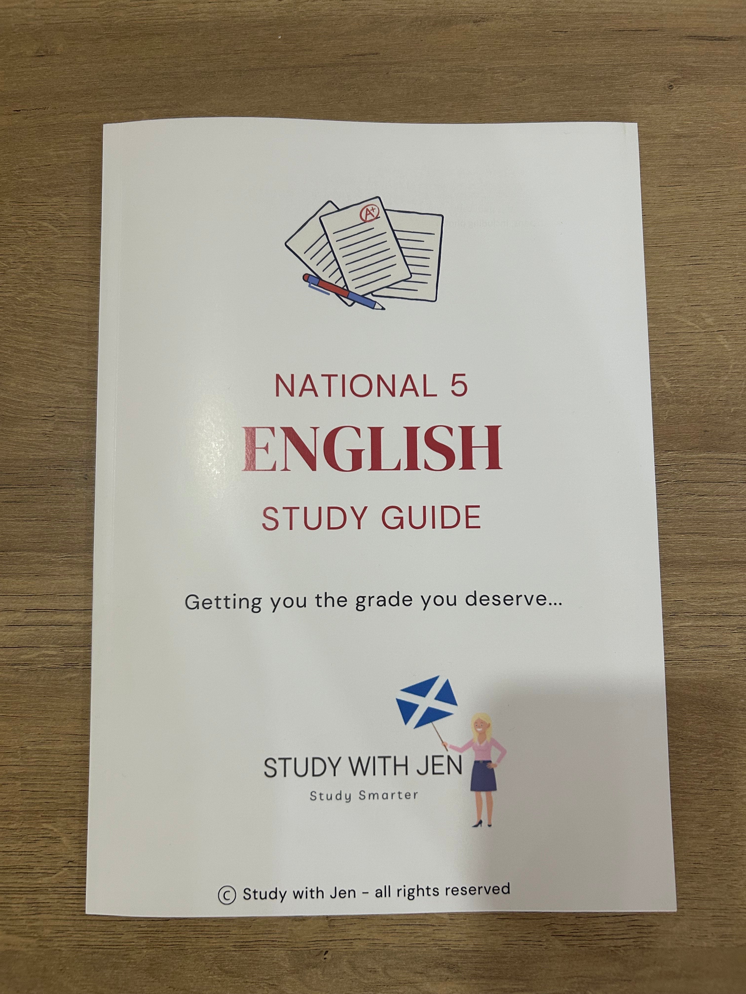 English – Study with Jen